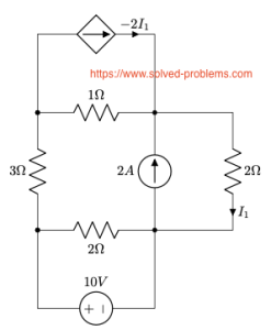 Nodal Analysis Dependent Current Source Solved Problems